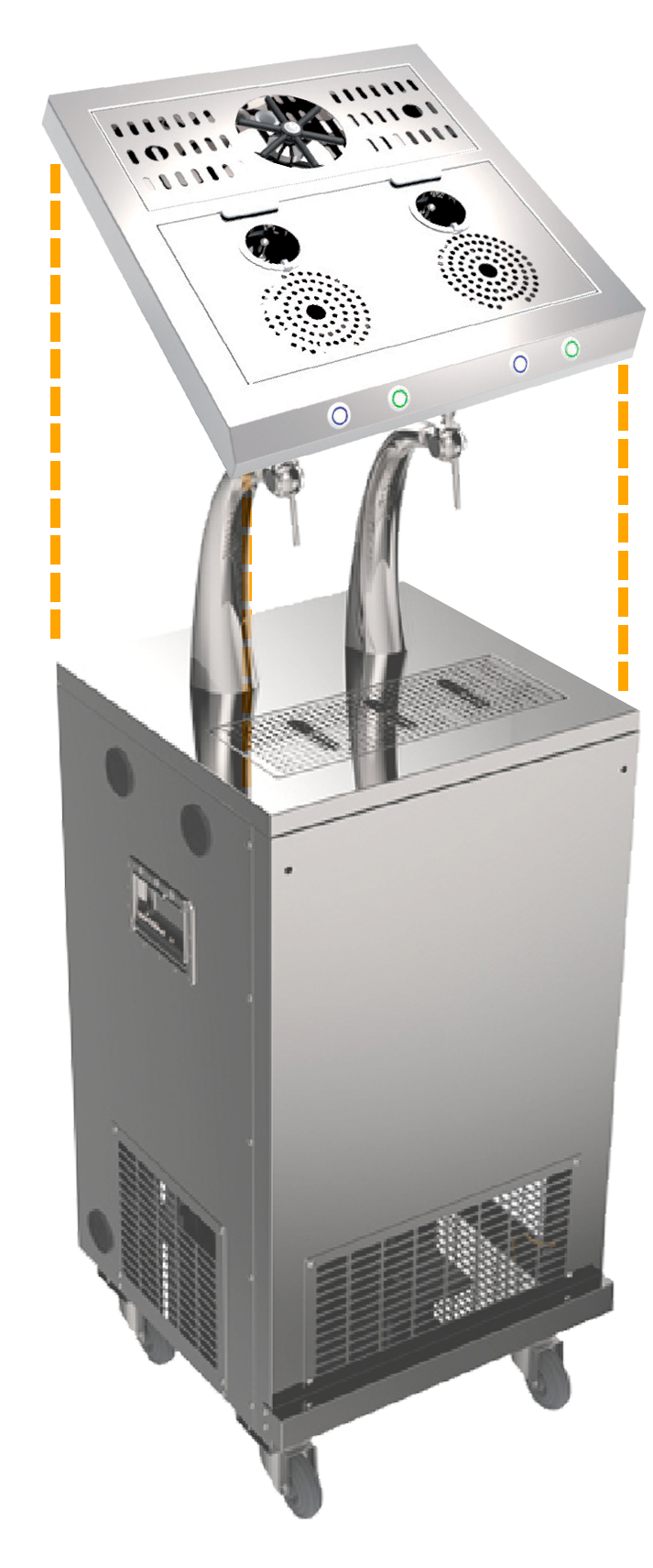 Bière pression par le bas - Le tirage innovant Beer Up System
